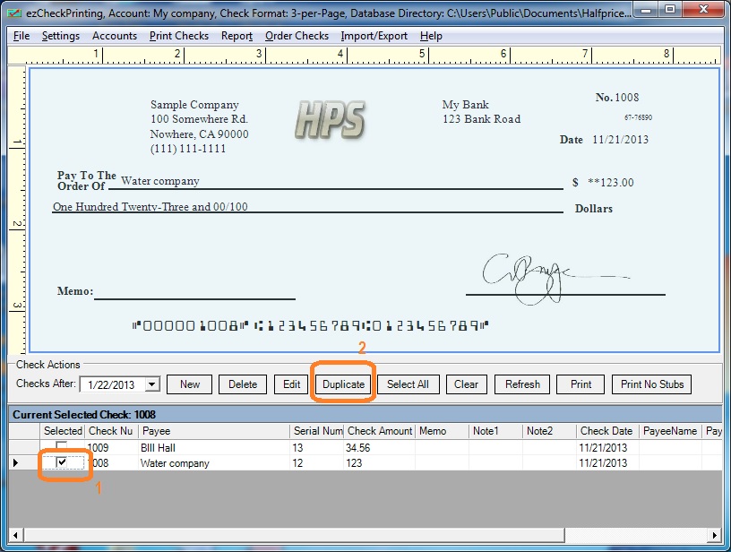 How To Print Recurring Checks How To Print Recurring Checks