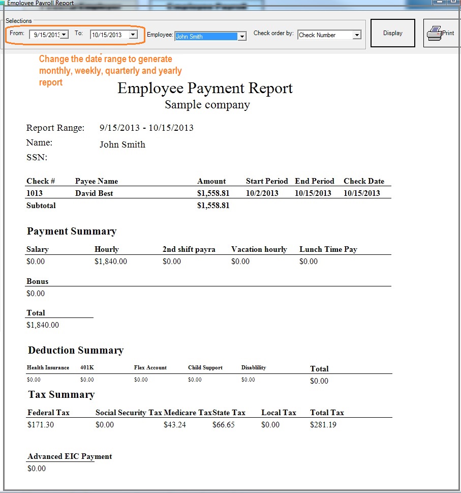 Payroll Online Payroll Online Deduction Calculator 2017