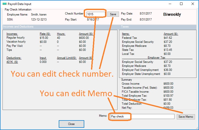 ezPaycheck Payroll Software: Edit or Delete a Paycheck ezPaycheck Payroll Software: Edit or Delete a Paycheck