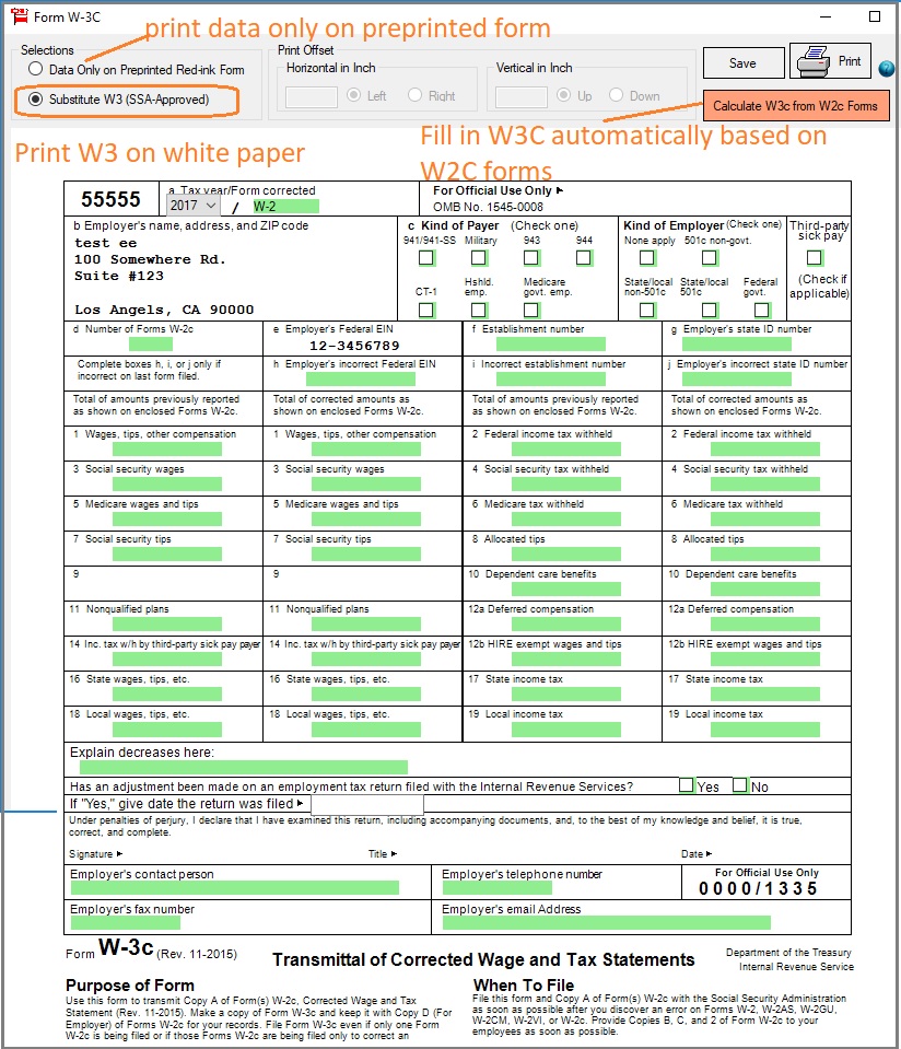 How To Fill Out And File W3C Form